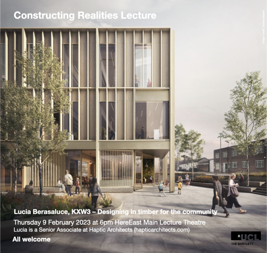 KXW3 – Designing in timber for the community - Haptic