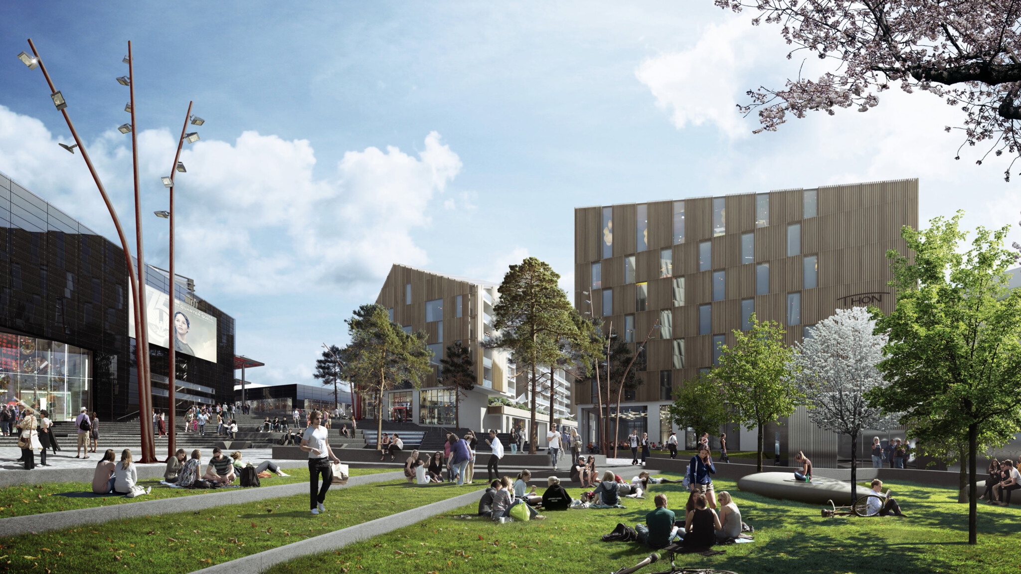 Straume Town Centre - Haptic