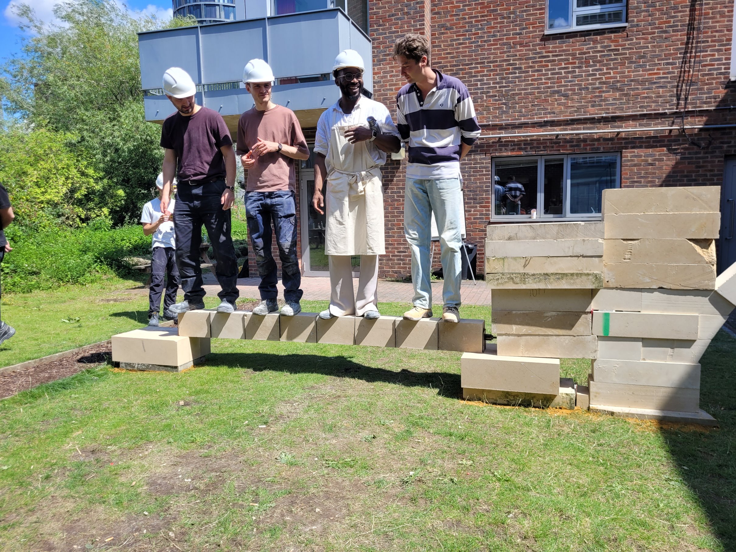Hands-on with Stone at The Building Crafts College - Haptic